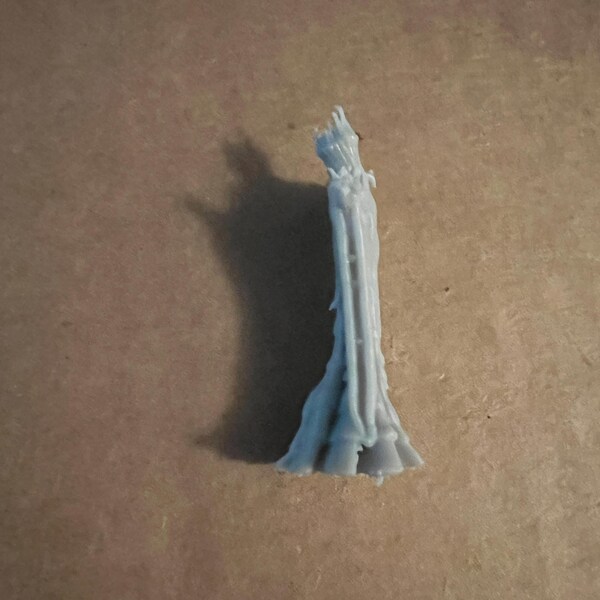 Dark Mother's Warlock Bust Resin Statue Demon Miniature 32mm or 75mm ...