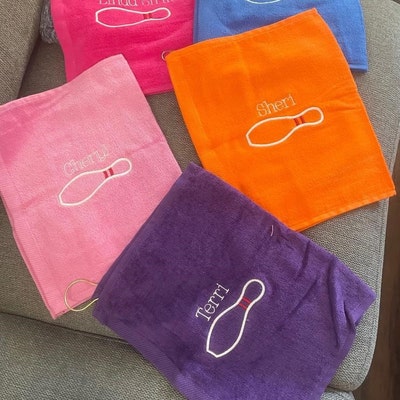 Preppy Classic PERSONALIZED Velour TENNIS TOWEL W/ Grommet - Etsy