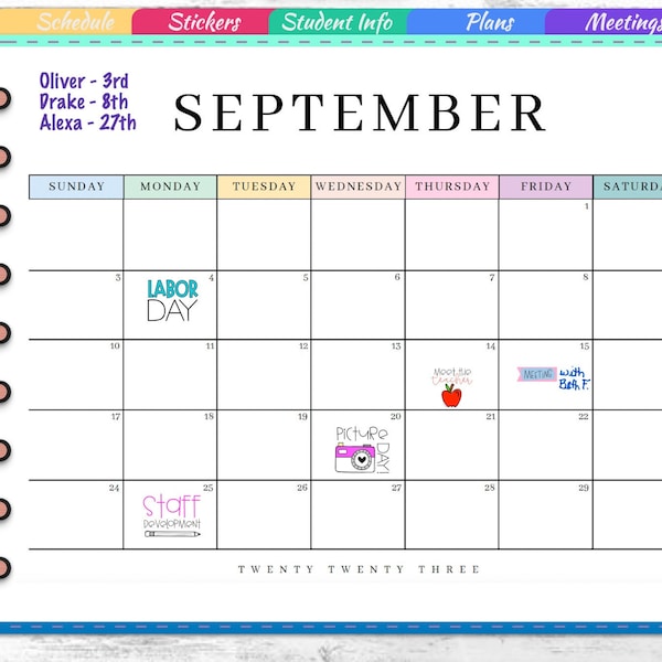 Editable Yearly Planner, Printable Yearly Overview on One Page, Year at ...