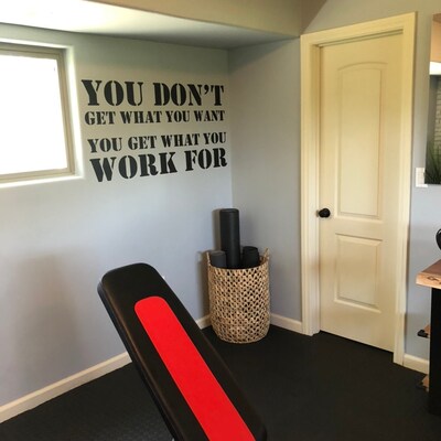 Physical Therapy Decor, Gym Design Ideas, Home Gym Ideas. You Don't Get ...