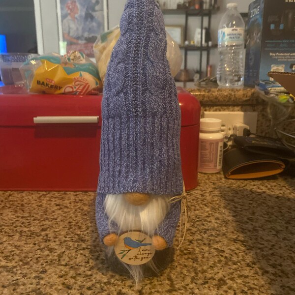 Celebration of Life, Bluebird Memorial Gnome, Funeral Keepsake ...