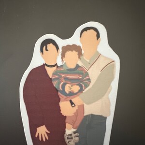 Personalized Stickers Matte or Glossy Minimal Custom Drawing Portrait ...
