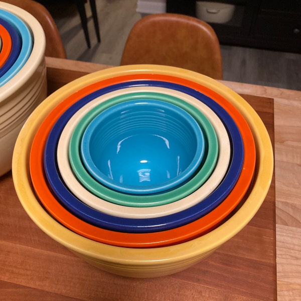 Vintage Fiesta Ware Turquoise Blue Teacup and Saucer Set Fiestaware - Etsy