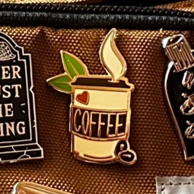 Coffee Lover 1.5 Hard Enamel Pin - Etsy