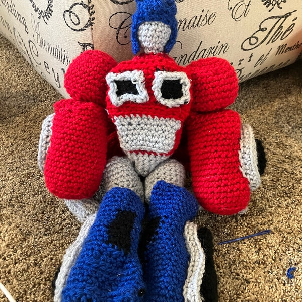 Crochet Transformers Optimus Prime_ Autobot Optimus Prime _ PDF English ...