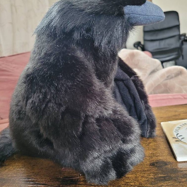 ESSA Raven Crow Emotional Support Plush Stuffed Animal Personalized ...