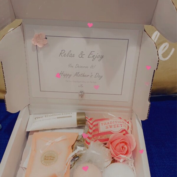 Teenage Pamper Gift Box Relaxation Set /mini Pamper Me/ Teen Queen ...