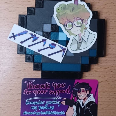 LIMITED Las Nevadas Trio Stickers / Sticker Sheet DSMP / Dream SMP Alex ...