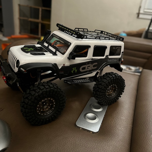Kyosho Mini Z 4x4 Jeep Body Armor Rack With KC Lightbar and Side Ladder ...