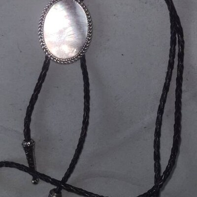 Engraved Tree Bolo Tie Pine Forest Moon Gifts for Him Bola Leather ...