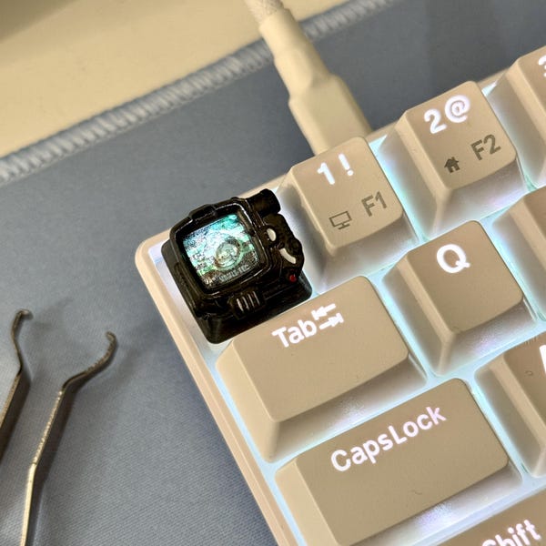 Pi.p B.oy Keycap V1, Fallo.ut Pi.p Bo.y Keycap, Custom Keycap, Artisan ...