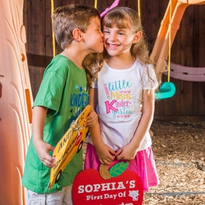 Girl's Kindergarten Outfit, First Day of Kindergarten, Kindergarten ...