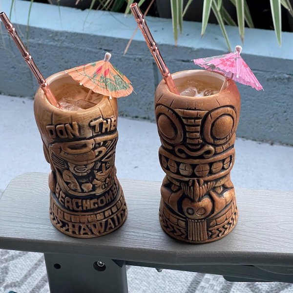 Tiki Sticker Bundle Hawaii Sticker Pack of Island Tiki Stickers Beach ...