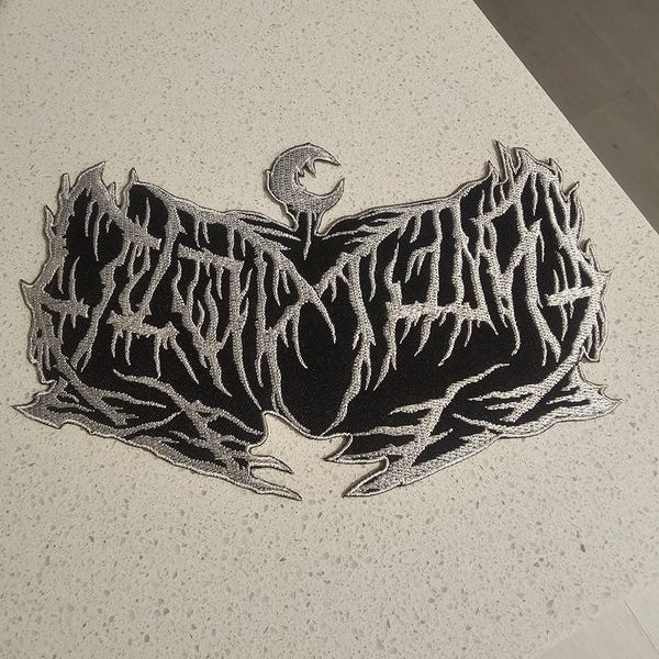 Metallica Band Music Heavy Metal Speed Metal Logo Symbol Embroidery ...