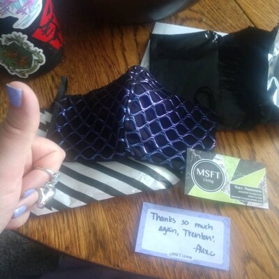 Pastel Goth Coin Purse, Halloween Coin Purse, Business Card Holder ...