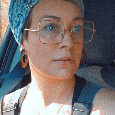 Amazing Soft Blue White Headscarf TICHEL, Hair Snood, Head Scarf, Head ...