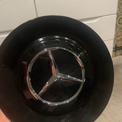 4pcs Mercedes Benz Maybach Matte Black Wheel Center Caps, Mercedes ...