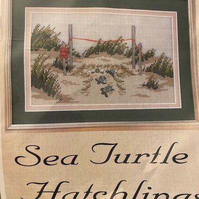 Sea Turtle Hatchlings Cross Stitch Pattern - Etsy