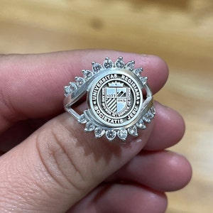 College Ring, University Ring, Graduation Gift, Graduation Ring, Woman ...
