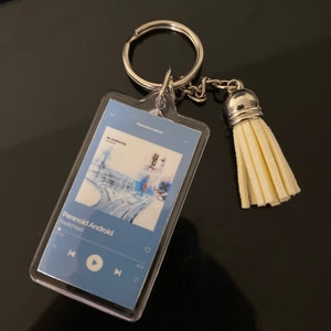 Custom Apple Music Lyrics Keychain Your Song Your Lyrics - Etsy