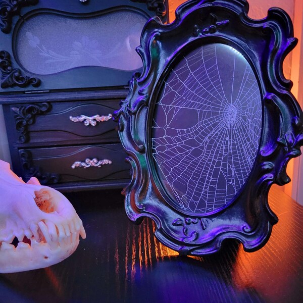 Real Preserved Spiderweb Statement Ring - Etsy