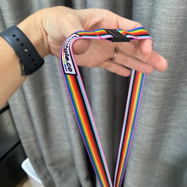 Lanyard Rainbow Pride Pronouns — Create a Safe Space for LGBTQIA+ Staff ...