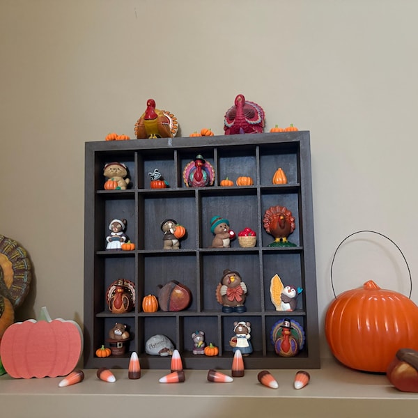 Wooden Curiosity Cabinet Printer Tray Letterbox Display, Rock Display ...