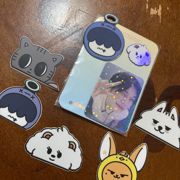 Aniteez Peeker Stickers Kpop Stickers Kpop Inspired Stickers ...