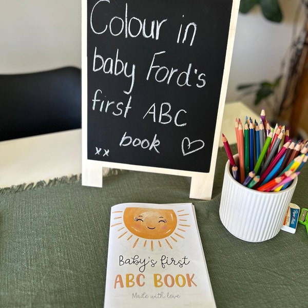 Alphabet Handprint Book, Alphabet Handprint Art,daycare Preschool ...