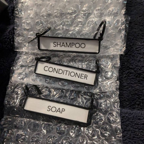 Silver | Shampoo Labels | Conditioner Labels | Body Wash Labels | Soap ...