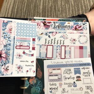 Cute Cursive Script Stickers | Etsy