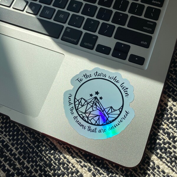 Acotar Decal/ a Court of Thorns and Roses/ Acotar Sticker/ the Night ...