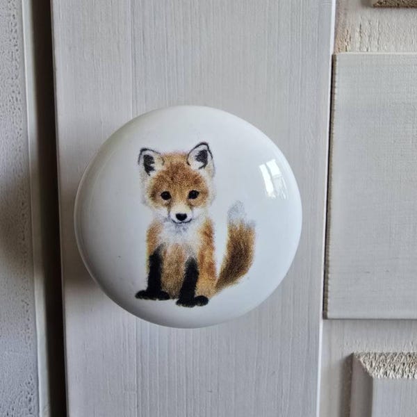 Rabbit Theme Drawer Knobs, Safari Animal Nursery Room Drawer Handles, Nursery Bunny Knobs Decor ...