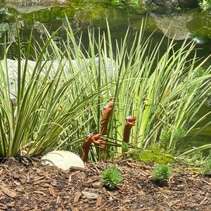 3 Ceramic Worms for Your Garden or Planters,8'' Garden Decoration ...