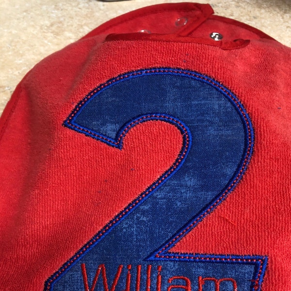 Block Number Set Applique Digital Machine Embroidery Design 6 Sizes ...