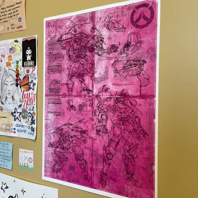 Final Fantasy Midgar Blueprint / Aged Specs A2 420mm594 or 16.5' 23.4 ...