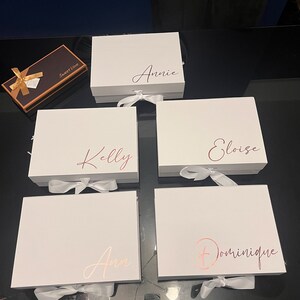 Personalised Name Vinyl Stickers, Custom Name Vinyl Decal, Bridesmaid ...