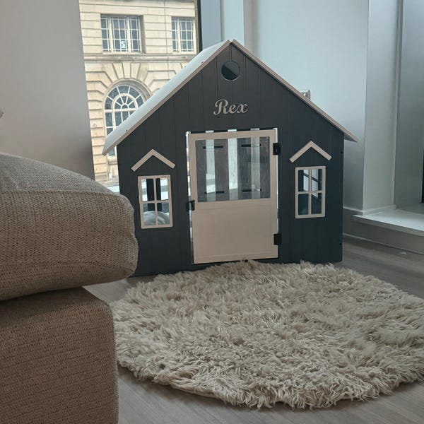 Personalized Dog House, Puppy Dog House, Wooden Dog Crate, Dog Kennels ...