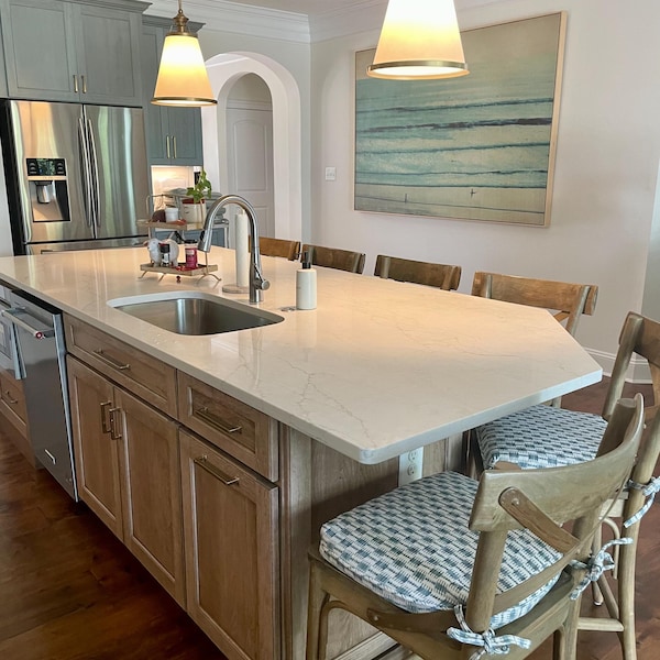 Blue Green Upholstery Fabric - Denim Blue Fabric for Chairs and Sofas ...