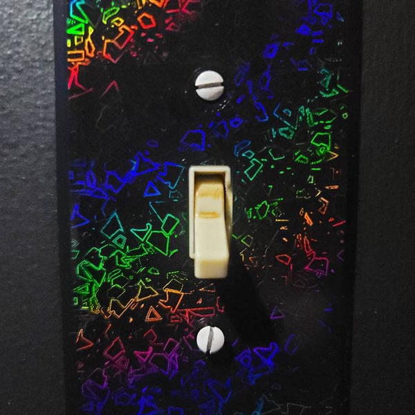 Holographic 3D Printed Light Switch Covers | Outlet Covers | Custom ...