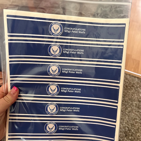 Printed Science Water Bottle Labels - Science Birthday Decoration ...