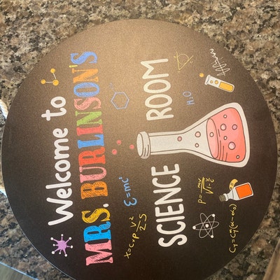 Science Room Door Sign, Science Teacher Sign, Teacher Door Sign ...