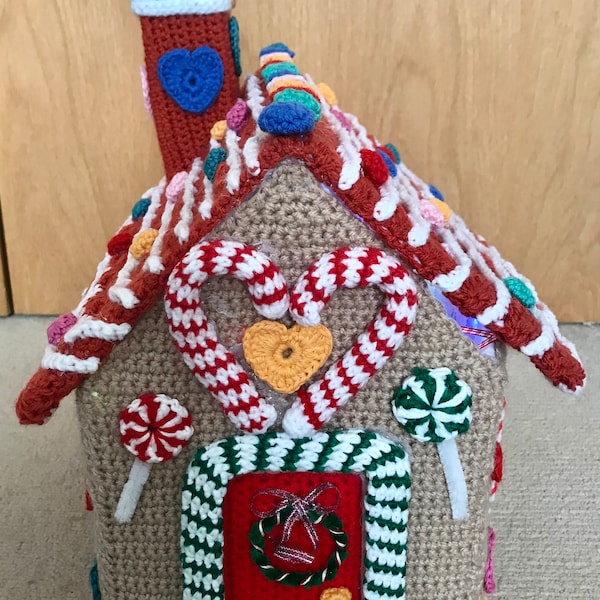 Gingerbread House Crochet Pattern - Etsy