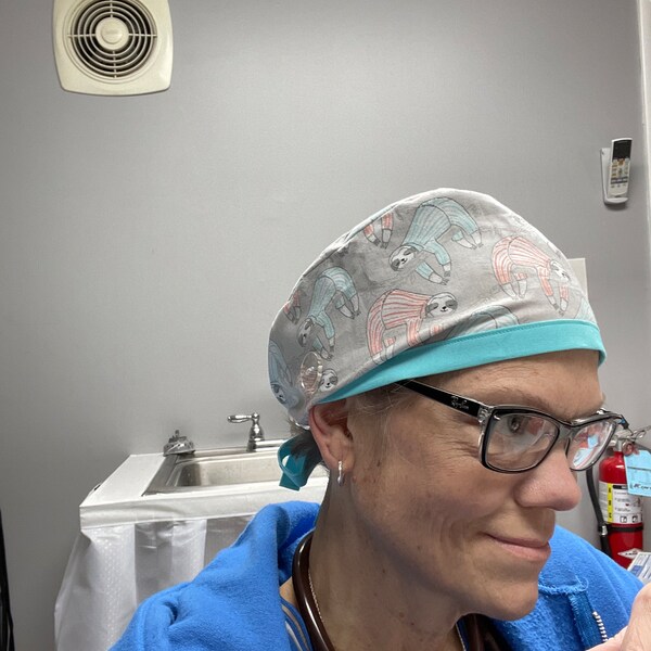 St.patrick's Day Surgical Scrub Cap, Shamrocks, Healthcare, Food ...