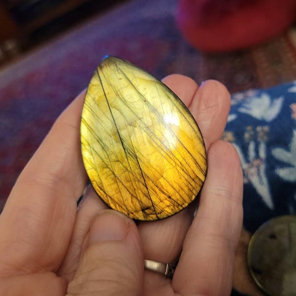 Very Attractive Big Size AAA+ Quality Rainbow Spectrolite Cabochon ...