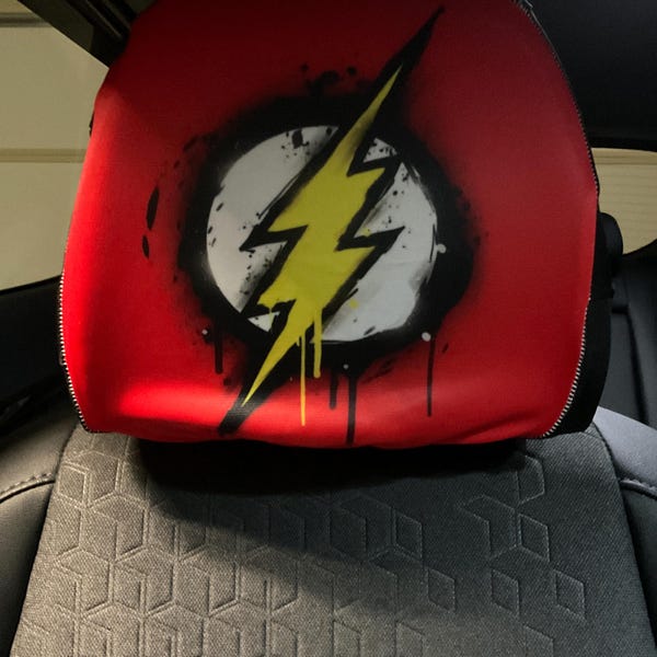 Custom Car Headrest Covers Set Personalized Headrest Covers for ...