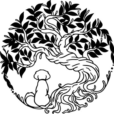 Tree of Life Svg Cute Tree of Life With Dog Svg Dxf Png - Etsy