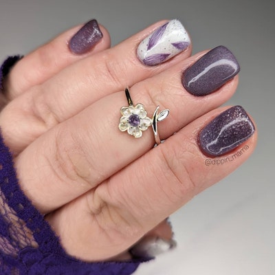 Mango Opal Dip Powder, Dip Powder for Nails, Glitter Dip Powder, Nail ...