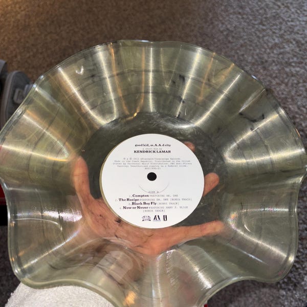 Metallica - Master of Puppets Record Bowl [BLACK 12" Vinyl] - Etsy