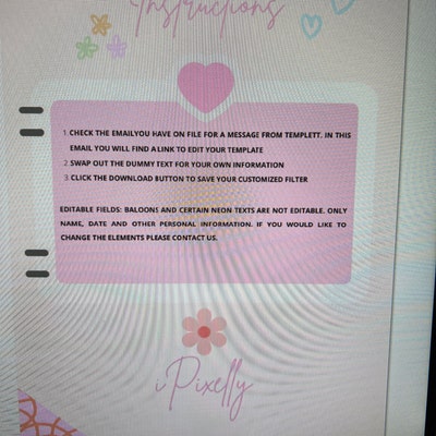 Birthday 360 Video Photo Booth Overlay Touchpix Overlay Bday Photo ...